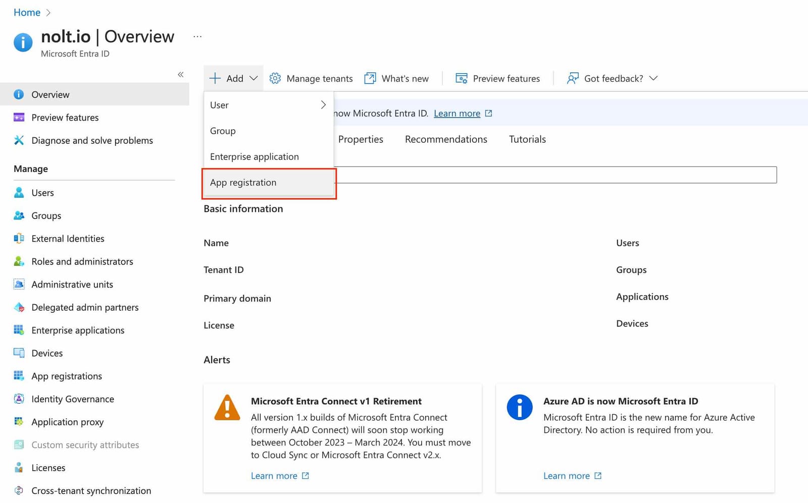 Single sign-on (SSO) via Microsoft Entra ID (Azure AD) · Help · Nolt